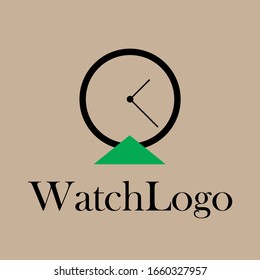 Watch Logo Design Vector Bussiness Stock Vector (Royalty Free ...