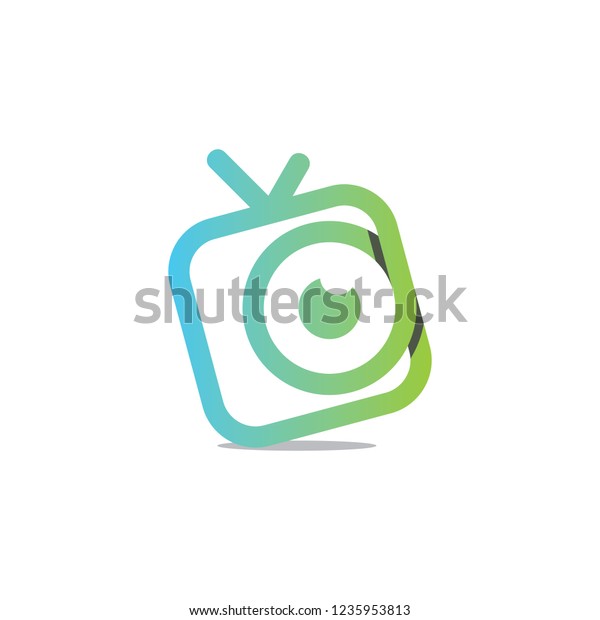 Watch Tv Icon Stock Vector (Royalty Free) 1235953813 | Shutterstock