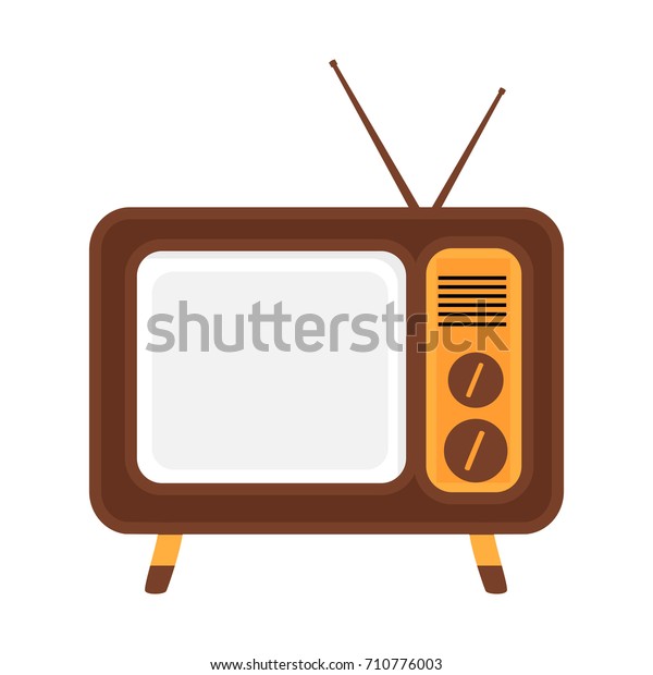 Watch Tv Icon Stock Vector (Royalty Free) 710776003 | Shutterstock