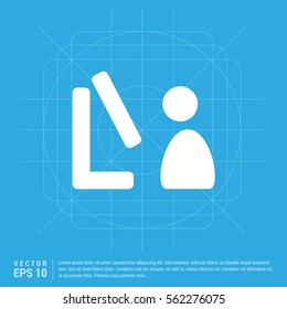 Watching Screen Icon Stock Vector (Royalty Free) 562276075 | Shutterstock