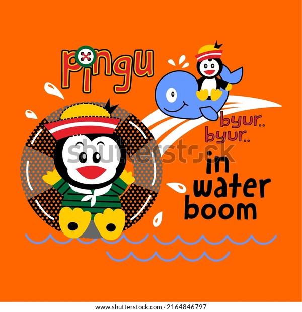 Water Boom Cartoon Vector Design Stock Vector (Royalty Free) 2164846797 ...