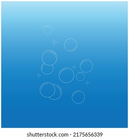 Water Bubble Logo Illustration Design Stock Vector (Royalty Free ...