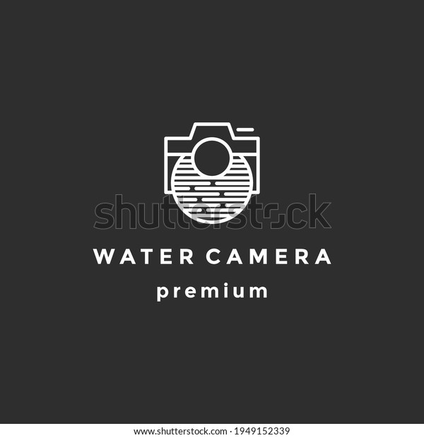 Water Camera Logo Vector Design On Stock Vector (Royalty Free ...