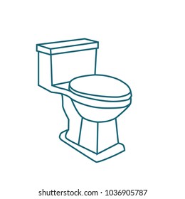 Water Closet Vector Illustration: เวกเตอร์สต็อก (ปลอดค่าลิขสิทธิ์ ...