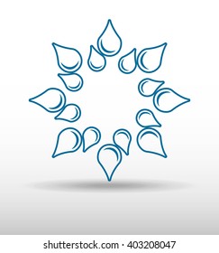 Water Concept Design Stock Vector (Royalty Free) 403208047 | Shutterstock