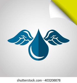 Water Concept Design Stock Vector (Royalty Free) 403209475 | Shutterstock