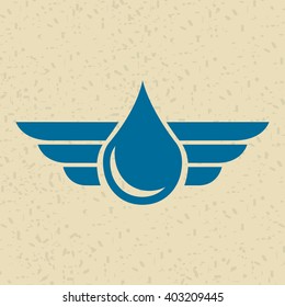 Water Concept Design Stock Vector (Royalty Free) 403208917