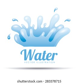 Water Concept Design Vector Illustration Eps10 Stock Vector (Royalty ...