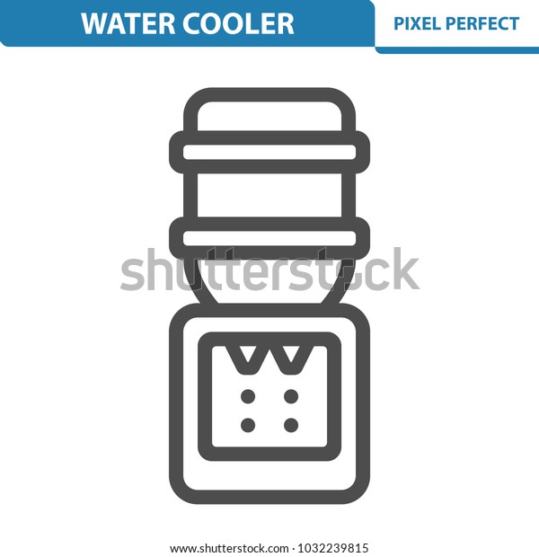Water Cooler Icon Professional Pixel Perfect Stock Vector (Royalty Free ...