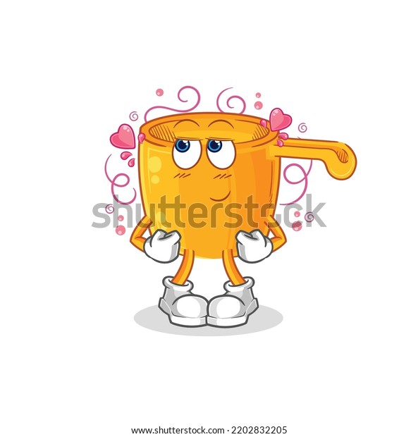 Water Dipper Shy Vector Cartoon Character Stock Vector (Royalty Free ...