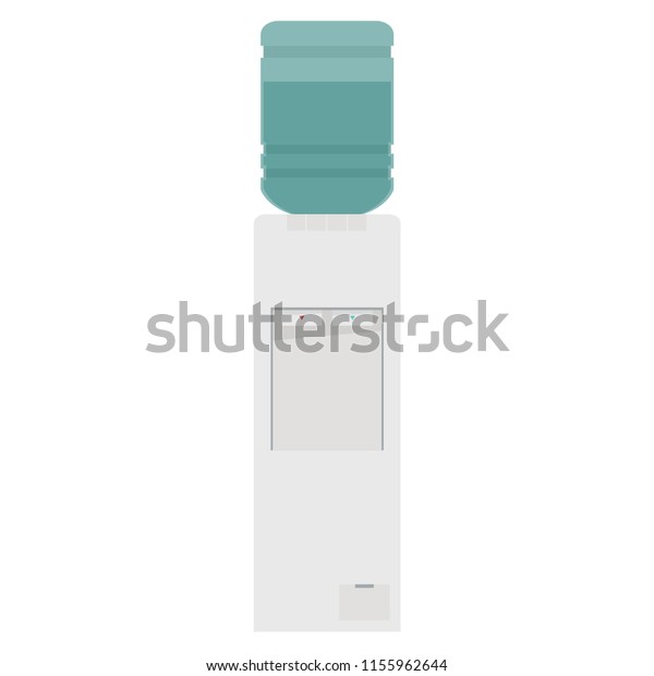 Water Dispenser Cartoon Vector Free Space Stock Vector (Royalty Free ...