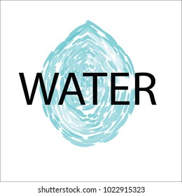 Water Drop Sign Vector Stock Vector (Royalty Free) 1022915323 ...