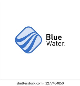 Water Element Blue Logo Stock Vector (Royalty Free) 1277484850 ...