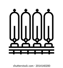 Water Filter System Line Icon Vector Stock Vector (Royalty Free ...