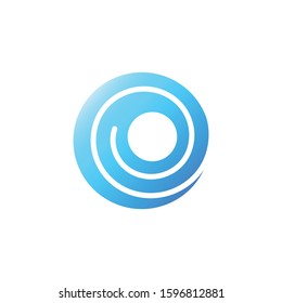 Water Flow Circle Logo Vector Stock Vector (Royalty Free) 1596812881 ...