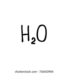 Water Formula Doodle Icon Stock Vector (Royalty Free) 736503904 ...