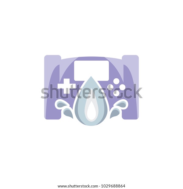 Water Game Logo Icon Design Stock Vector (Royalty Free) 1029688864 ...