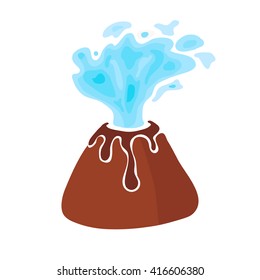 Water Geyser Logo Vector Illustration Stock Vector (Royalty Free ...