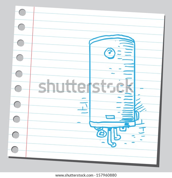 1,486 Water Heater Drawing Images, Stock Photos & Vectors | Shutterstock
