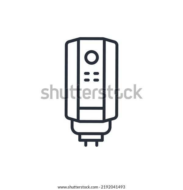 Water Heater Icons Symbol Vector Elements Stock Vector (Royalty Free ...