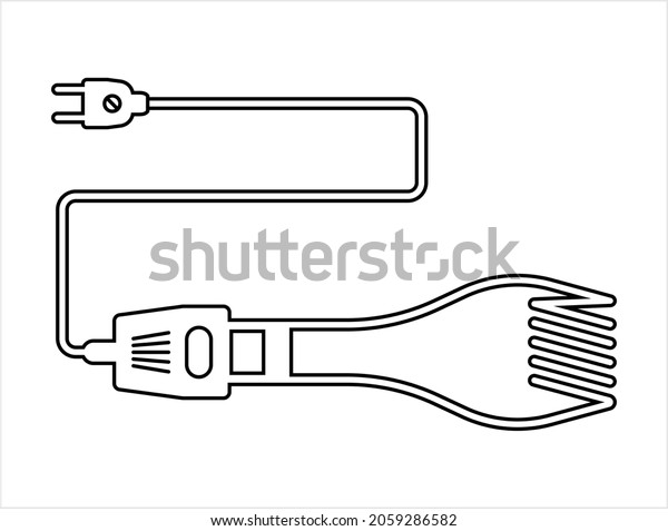Water Heating Coil Icon Electric Water Stock Vector (Royalty Free ...