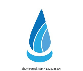 Water Icon Logo Design Stock Vector (Royalty Free) 1326138509 ...