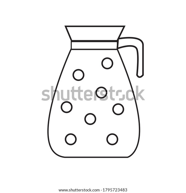Water Jar Icon Vector Graphic Stock Vector (Royalty Free) 1795723483 ...