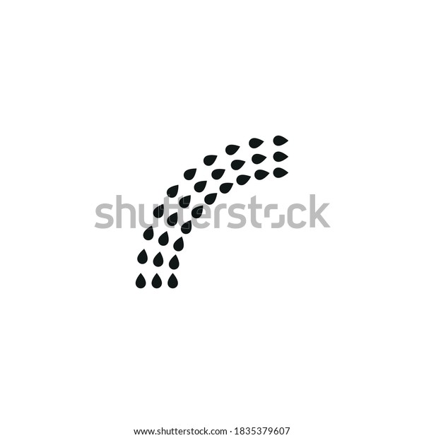 Water Jet Icon Simple Vector Illustration Stock Vector (Royalty Free ...