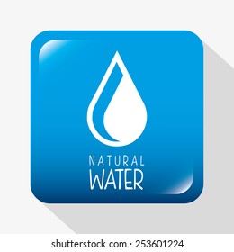 Water Label Design Vector Illustration Eps10 Stock Vector (Royalty Free ...