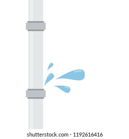 Water Leaks Cartoon Vector Wallpaper Free Stock Vector (Royalty Free ...