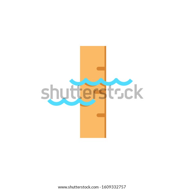 Water Level Sensor Icon Clipart Image Stock Vector (Royalty Free ...