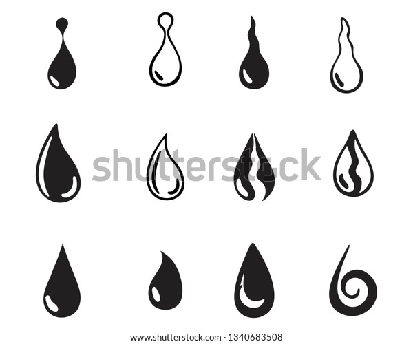 Water Logo Symbol Stock Vector (Royalty Free) 1340683508 | Shutterstock