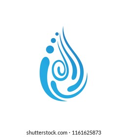 Water Logo Template Stock Vector (Royalty Free) 1161625873 | Shutterstock