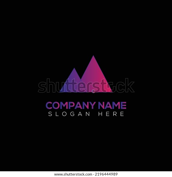 Water Mark Logo Vector Illustration Template Stock Vector (Royalty Free ...