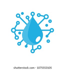 Water Network Logo Icon Design 스톡 벡터(로열티 프리) 1075553105 | Shutterstock