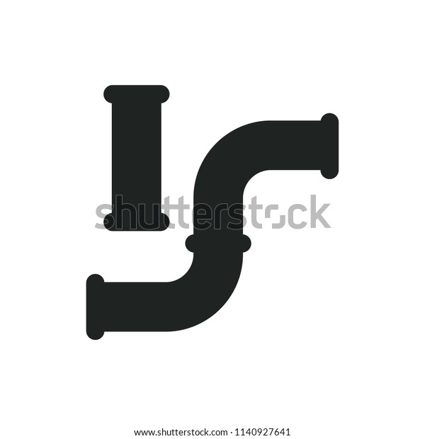 Water Pipes Vector Icon Stock Vector (Royalty Free) 1140927641 ...