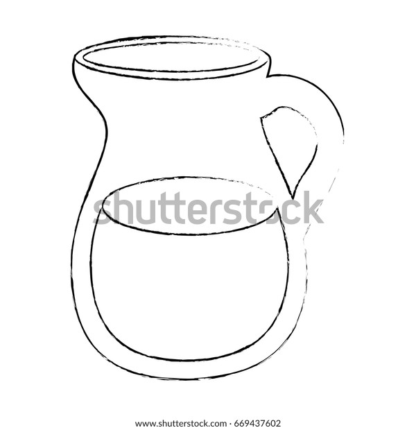 Water Pitcher Icon Stock Vector (Royalty Free) 669437602 | Shutterstock