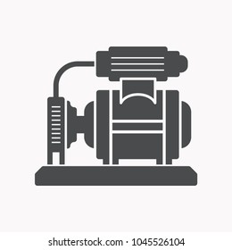 Water Pump Vector Icon Black Illustration Stock Vector (Royalty Free ...