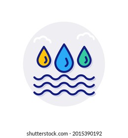 Water Resources Icon Vector Logotype Stock Vector (Royalty Free ...