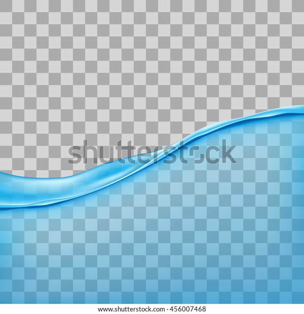 Water Sea Ocean Transparency On Transparent Stock Vector (Royalty Free ...