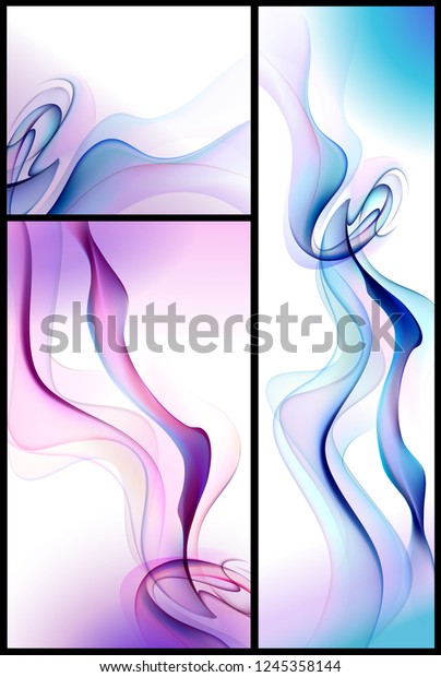 Water Smoke Effect Stock Vector (Royalty Free) 1245358144 | Shutterstock