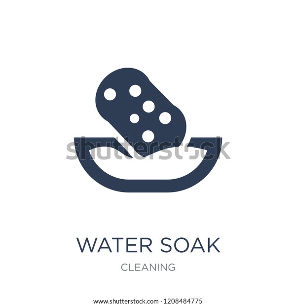 Water Soak Icon Trendy Flat Vector: เวกเตอร์สต็อก (ปลอดค่าลิขสิทธิ์) 1208484775 | Shutterstock