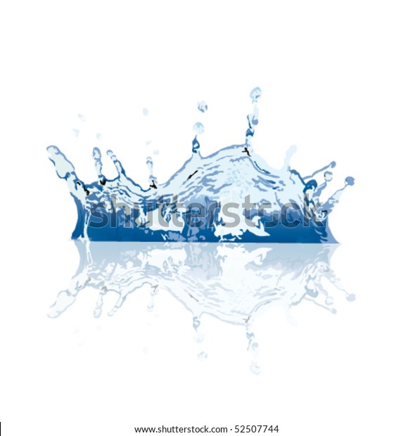 Water Splash Stock Vector (Royalty Free) 52507744 | Shutterstock