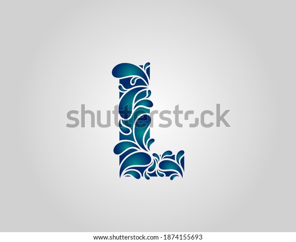 Water Splash Letter L Logo Icon Stock Vector (Royalty Free) 1874155693 ...