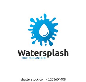 Fresh Water Logo Spring Water Logo Stock Vector (Royalty Free ...