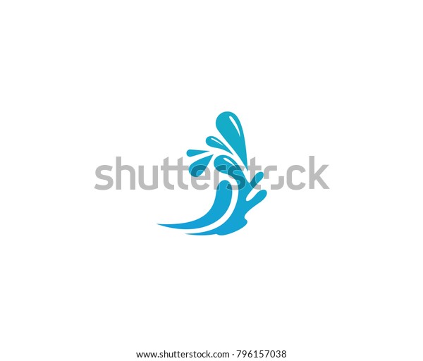 Water Splash Logo Stock Vector (Royalty Free) 796157038 | Shutterstock