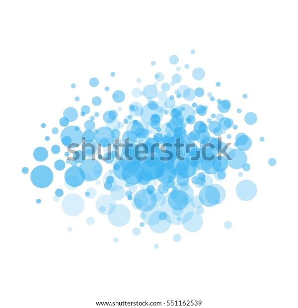 Water Splash Vector Card Water Movement Stock Vector (Royalty Free ...