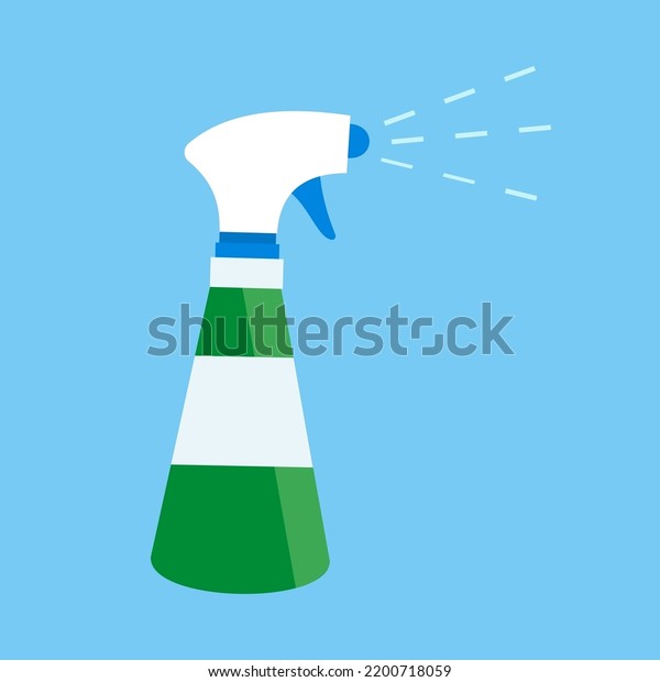 Water Sprayer Illustration Vector Cartoon Stock Vector (Royalty Free ...