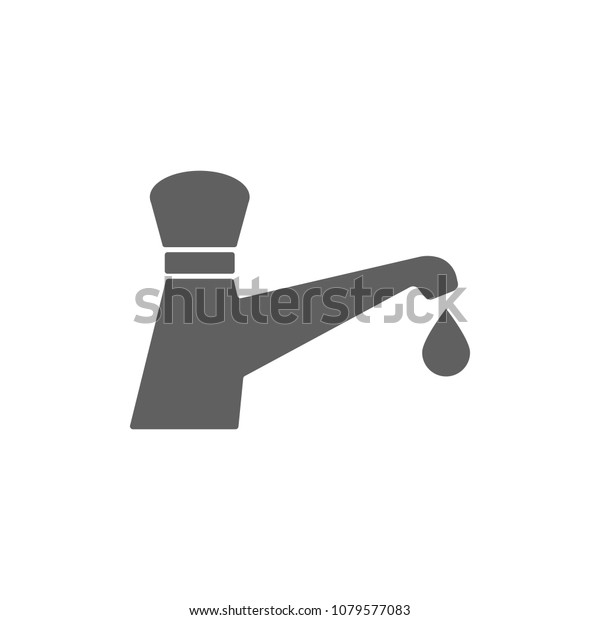 Water Tab Icon Trendy Flat Style Stock Vector (Royalty Free) 1079577083 ...