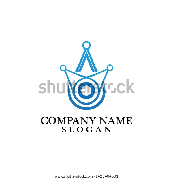 Water Technology Logo Template Icon Symbol Stock Vector (Royalty Free ...